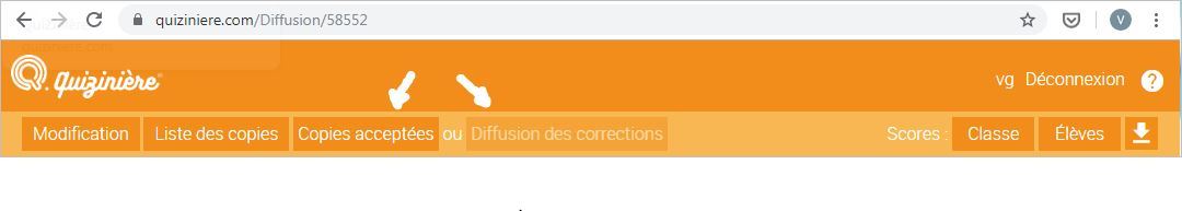 Utiliser quizinière [Quizinière]